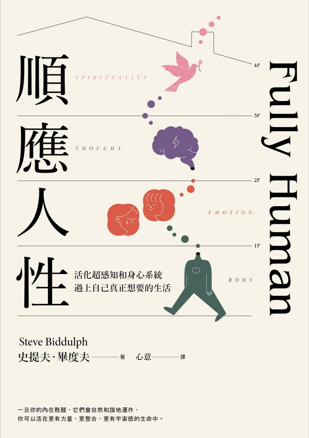 预售 史提夫-毕度夫 顺应人性：活化超感知和身心系统，过上自己真正想要的生活 远流