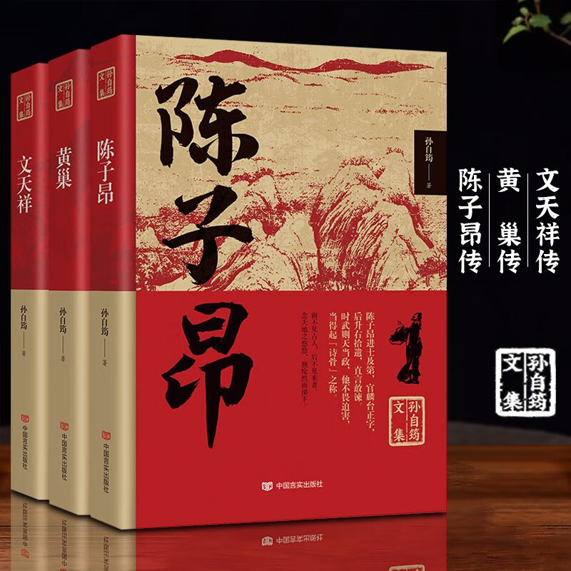陈子昂传黄巢传文天祥传 孙自筠文集历史人物英雄豪杰传记小说 【黄巢传】