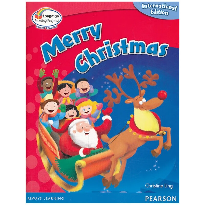 【9.8元1册 】培生原版系列 新版自然拼读 教学资源 教学卡片1-6级 Merry Christmas