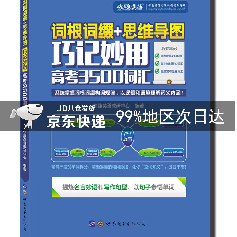 词根词缀+思维导图 · 巧记妙用高考3500词汇