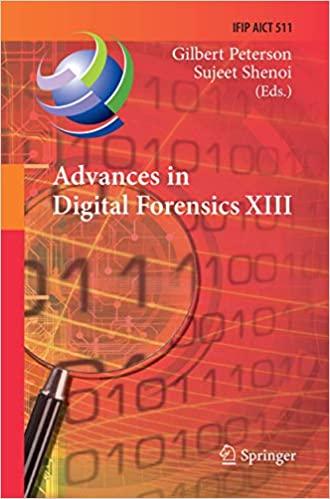 Advances in Digital Forensics XIII: 13th Ifip Wg