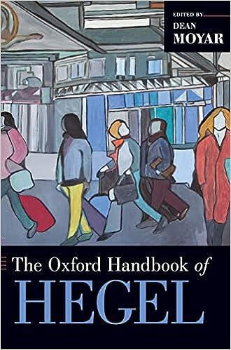 牛津黑格尔手册 The Oxford Handbook of Hegel