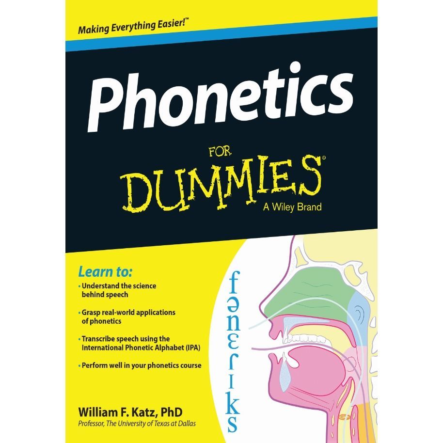 Phonetics For Dummies 现货纸质书 通用