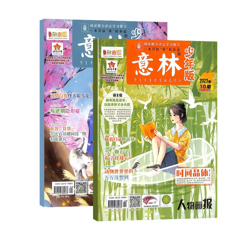 包邮【2023年单期订阅】意林少年版2023年5月期（2本）单月订阅 共2本 杂志铺 期刊杂志订阅写作素材 杂志铺