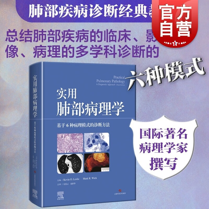 实用肺部病理学 基于6种病理模式的诊断方法 史景云 易祥华 上海科学技术出版社 图书