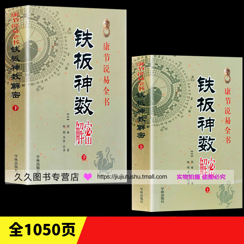 《铁板神数解密》上下宋邵雍著铁版七政四余紫微斗数
