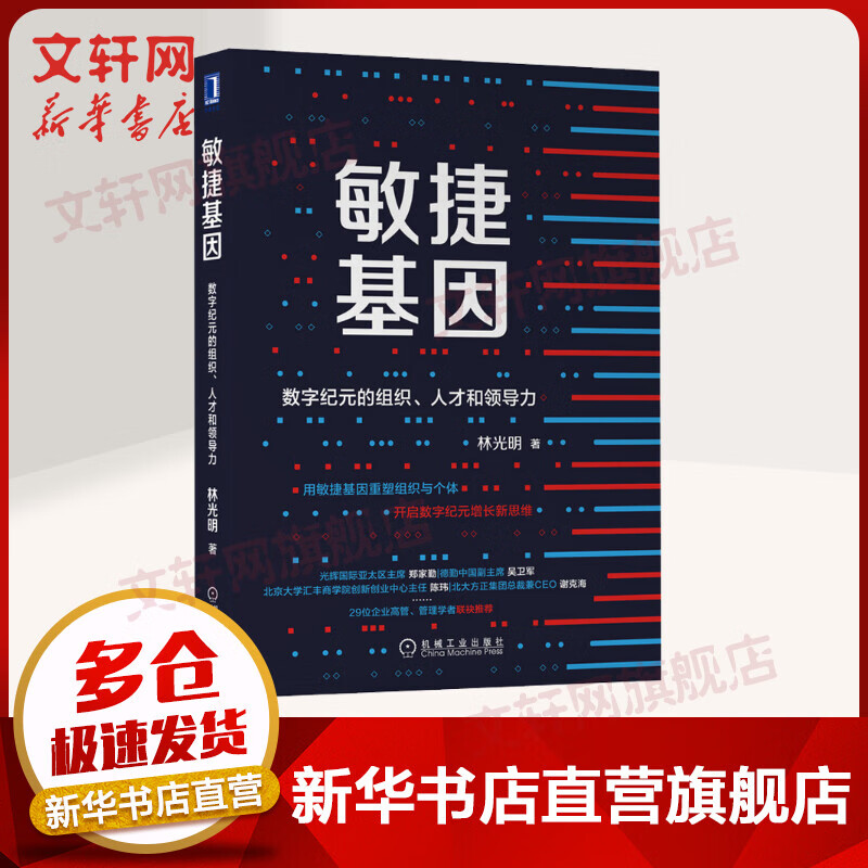 敏捷基因 数字纪元的组织、人才和领导力