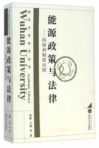 能源政策与法律——国别和制度比较 杜群 武汉大学出版社 9787307139350