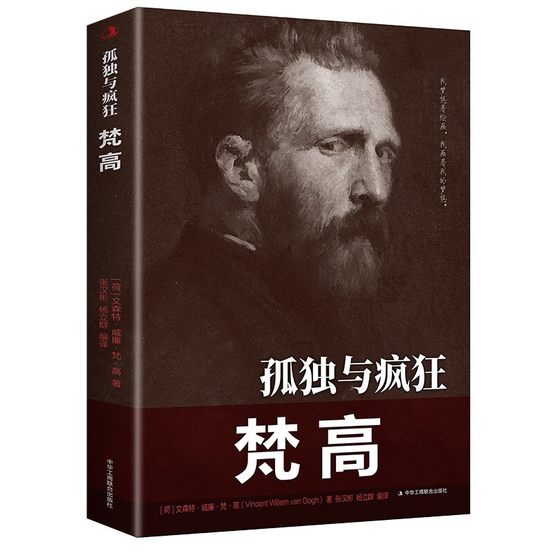 【特价专区】 孤独与疯狂 梵高 历史人物名人传记书籍 荷兰后印象派画家梵高的一生 梵高人物传记书
