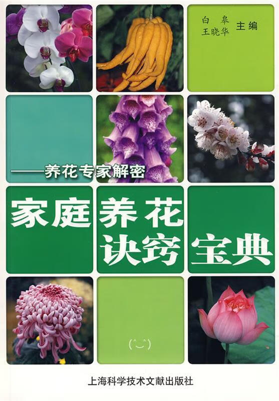 家庭养花诀窍宝典 白皋【书】