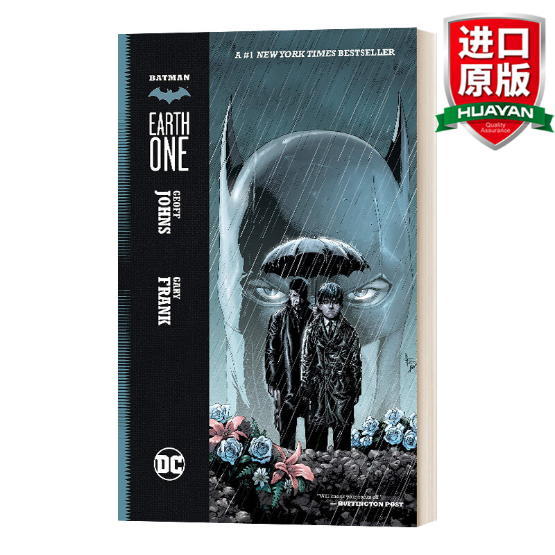Batman Earth One 英文原版 蝙蝠侠 一号地球1 英文版 进口英语原版书籍