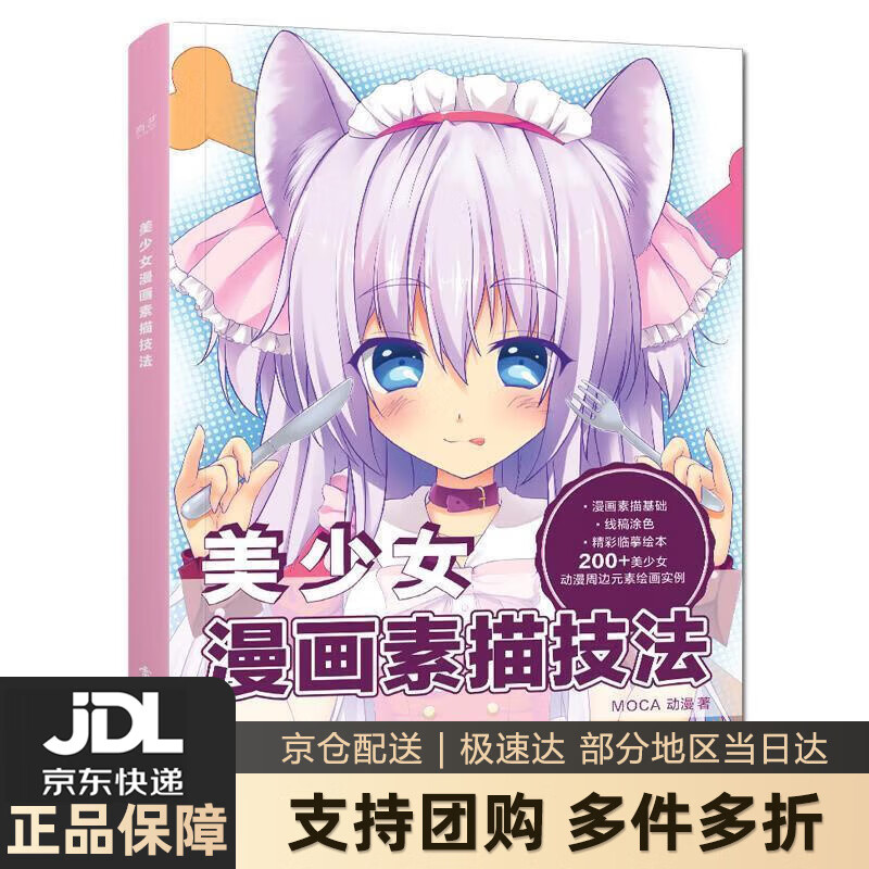 【 送货上门】美少女漫画素描技法