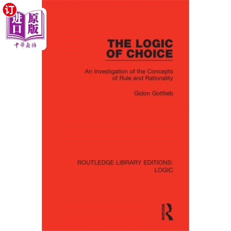 海外直订Logic of Choice 选择逻辑