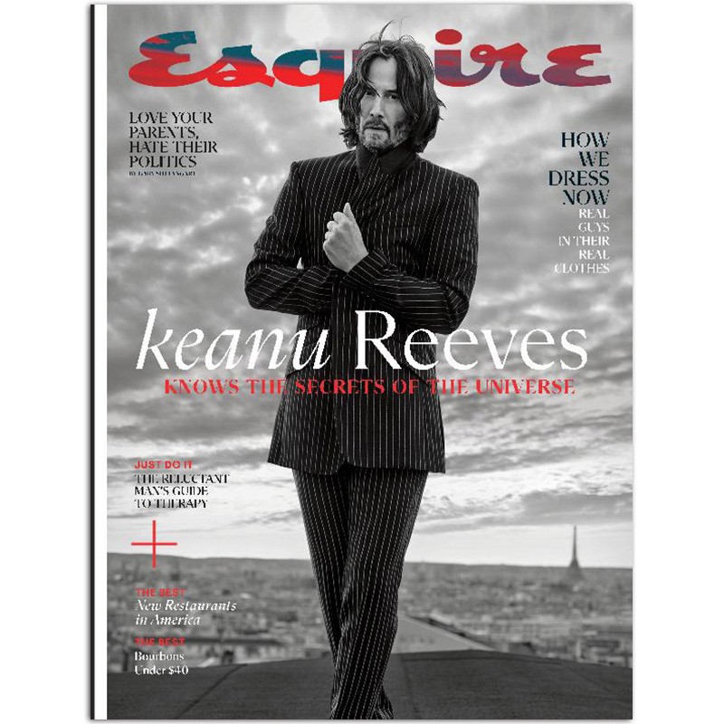 【单期可选】Esquire 美国时尚先生 2023/22年月刊 男士时尚服饰杂志 2021年12月刊