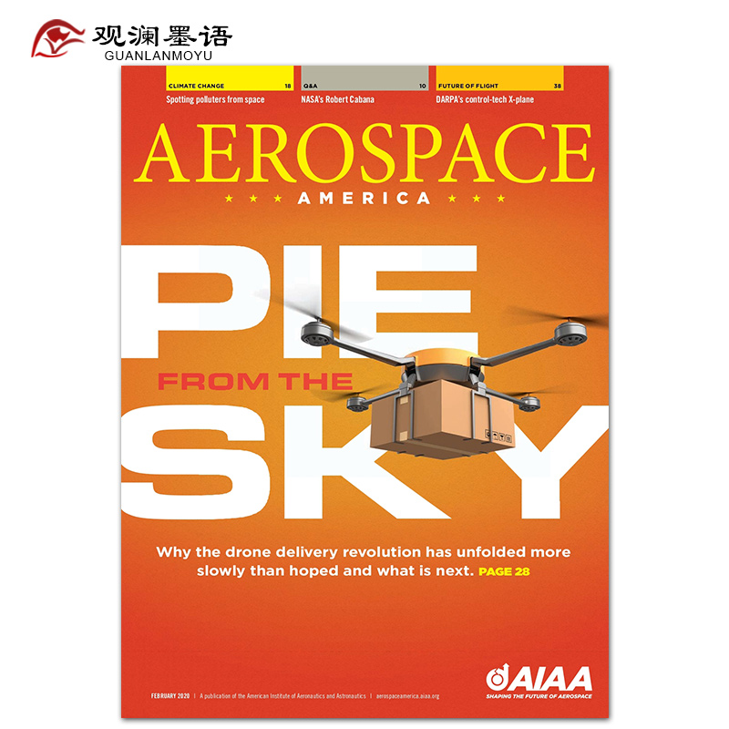 【单期可选】Aerospace America 2018/2020/21/22年 美国航空航天科技杂志 2020年2月刊