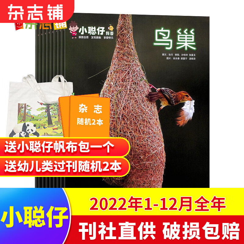 现货包邮小聪仔自然科普杂志 2022年1月-12月打包 2~8岁幼儿益智科普 少儿阅读期刊杂志 少儿科普期刊 专家精华之作 开发宝宝智力 探索自然奥秘 全年订阅 杂志铺
