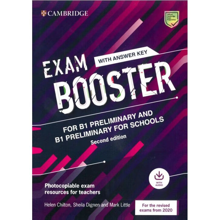 剑桥英语Pet2020改革版Exam Booster考前冲刺训练