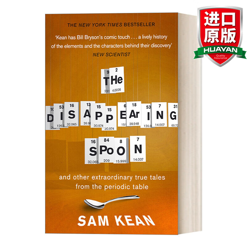 The Disappearing Spoon 英文原版 元素的盛宴 化学奇谈与日常生活 英文版 进口英语原版书籍