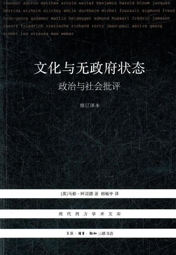 文化与无政府状态(修订译本)三版