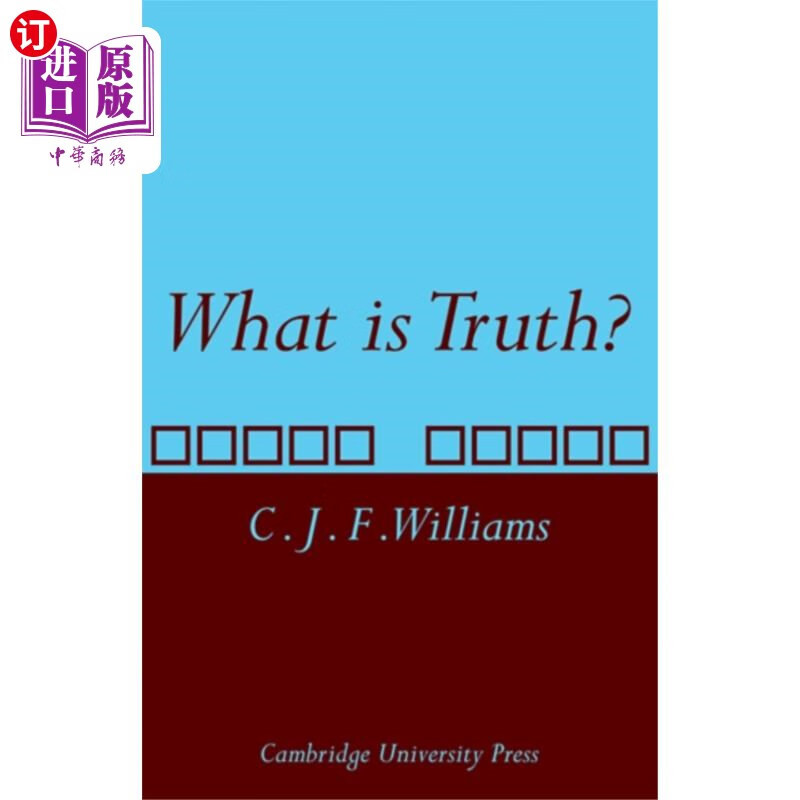 海外直订What is Truth? 真理是什么?