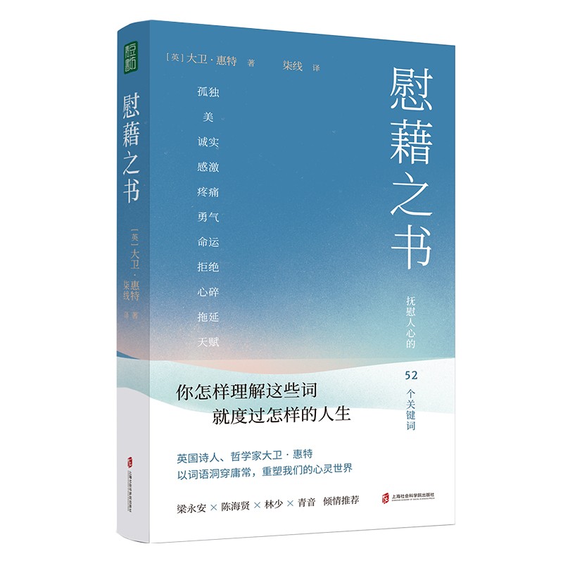 慰藉之书 上海社会科学院 9787552038552