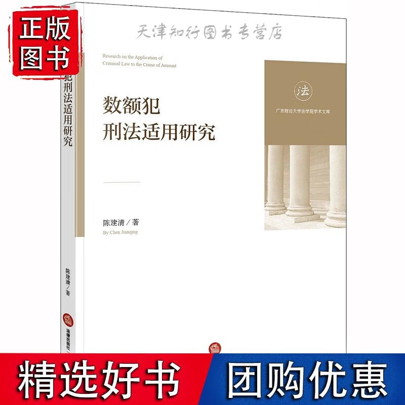 数额犯刑法适用研究 法律出版社