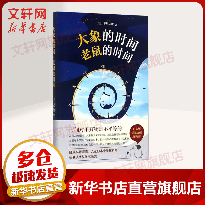 大象的时间,老鼠的时间