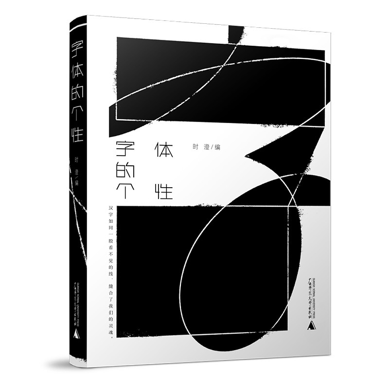 字体的个性 ZITI DE GEXING 汉字设计与应用解读 平面字体设计方案案例书籍
