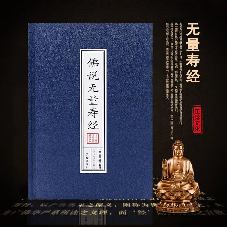 佛说无量寿经精装注音版曹魏康僧凯译无量寿经简体拼音佛经书结缘