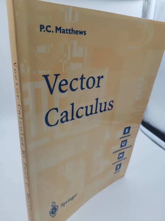 Vector Calculus by Paul C. Matthews 纸质书