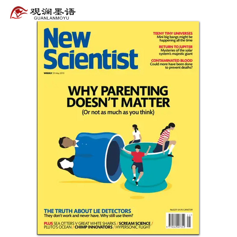 【单期可选】New Scientist 新科学家 2019年 英国科普杂志英文英语期刊 2019年5月25日刊