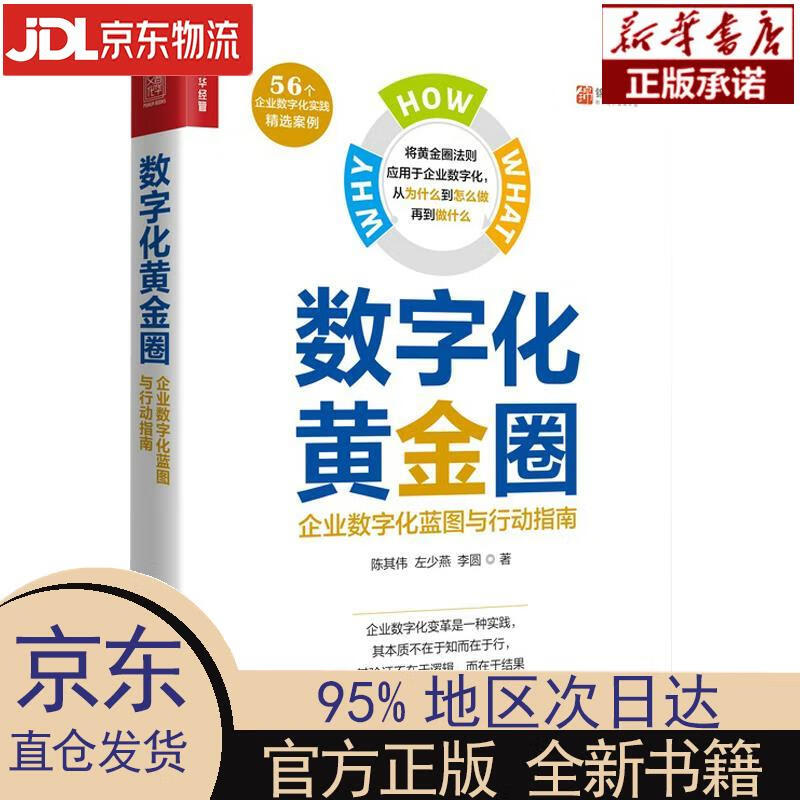 数字化黄金圈：企业数字化蓝图与行动指南（人邮普华出品） 陈其伟，左少燕，李圆 人民邮电