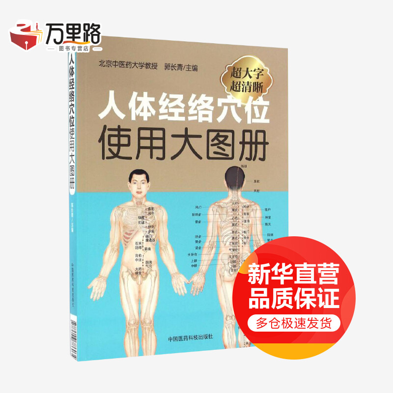 人体经络穴位使用大图册