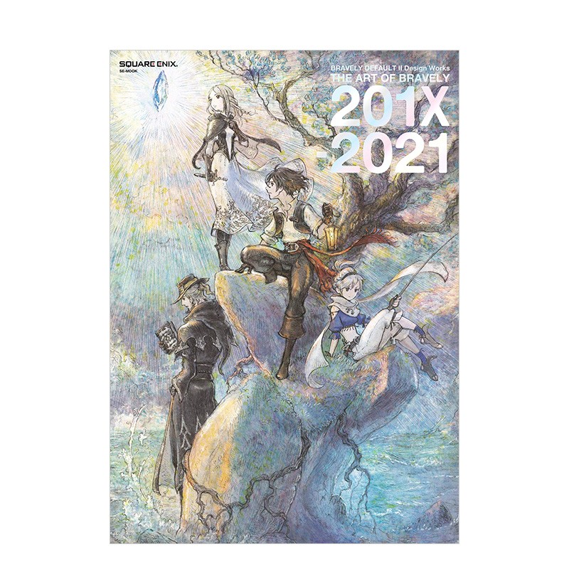 BRAVELY DEFAULTⅡ勇气默示录2游戏公式资料设定全集 201X-2021 日本原版善本图书