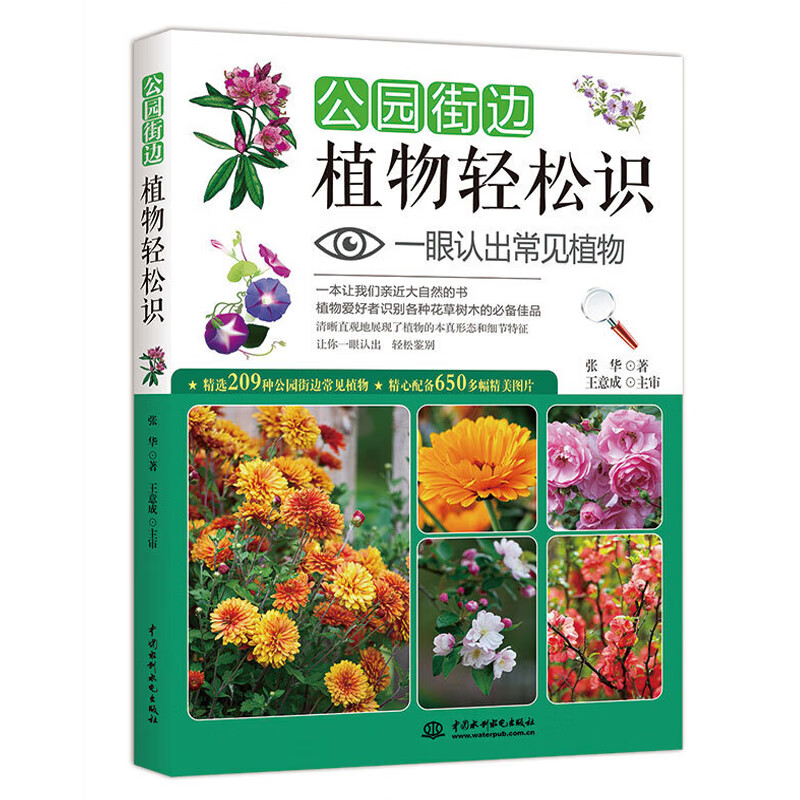 公园街边植物轻松识 一眼认出常见植物 识别花草树木 介绍植物的生长环境繁殖方式 园林绿化 介绍药用植物百科知识