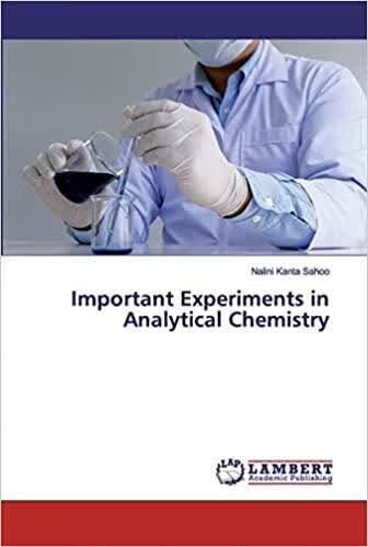 Important Experiments in Analytical Chemistry