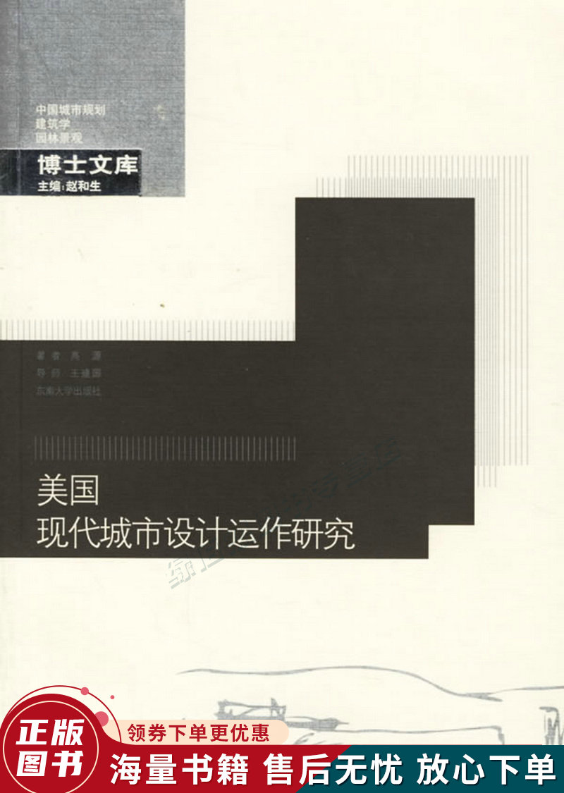 美国现代城市设计运作研究
