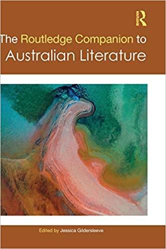 The Routledge Companion to Australian Literature