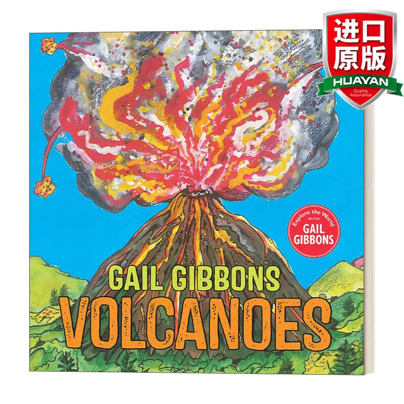 Volcanoes 英文原版 火山 火山知识 6岁以上自然科普 儿童绘本 精装 英文版 进口英语原版书籍