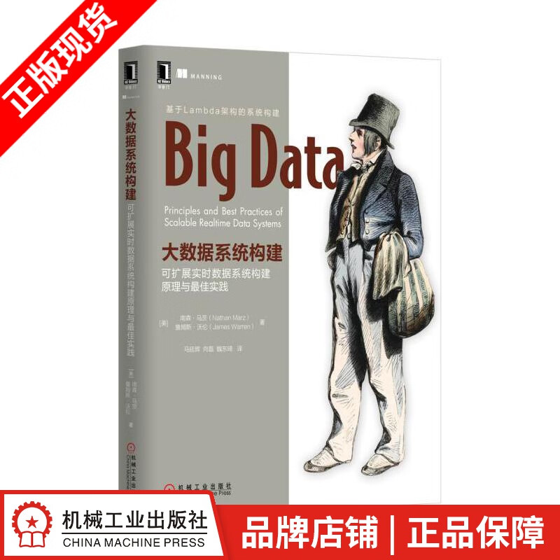 包邮 大数据系统构建:可扩展实时数据系统构建原理与.佳实践 南森 马茨|5043024