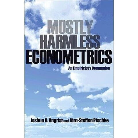 Mostly Harmless Econometrics 英文纸质书现货