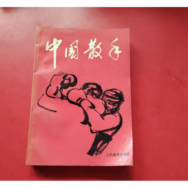 版旧书中国散手1990年人民体育出版社武术武功散打功夫拳法技术