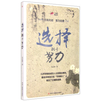 选择胜于努力 毛定娟 著