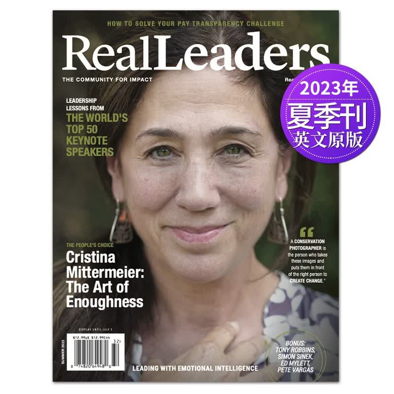 【单期可选】Real Leaders 2020/2021/22年秋季刊 美国金融商业财经杂志 2023年夏季刊