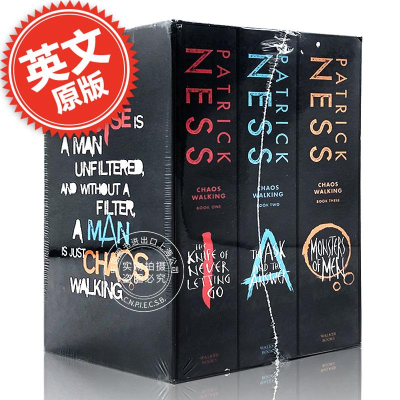 现货 混沌行走3本套装 英文原版Chaos Walking Boxed Set荷兰弟主演同