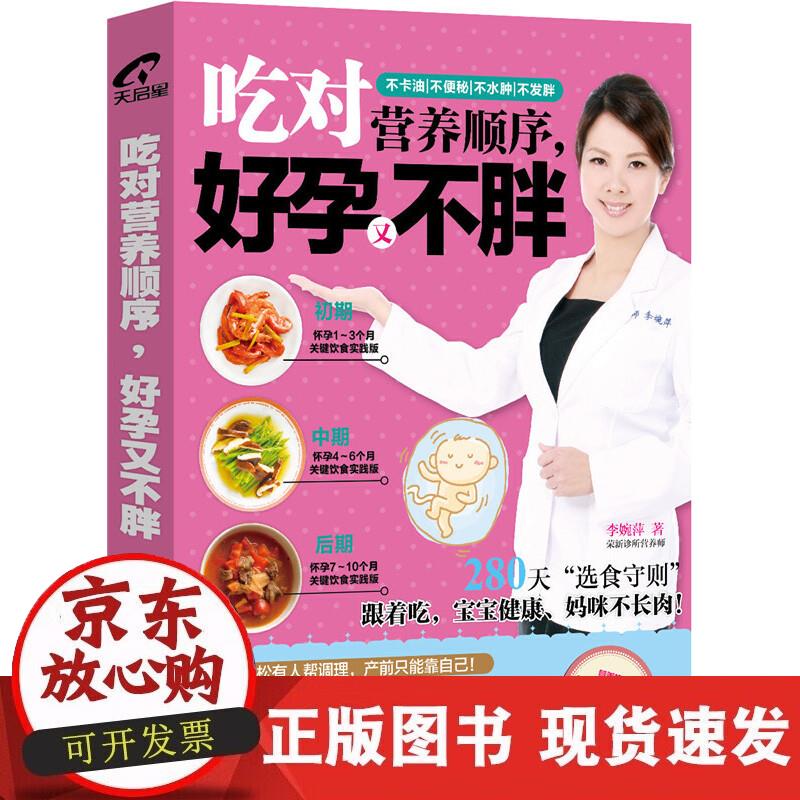 【现货】吃对营养顺序，好孕又不胖