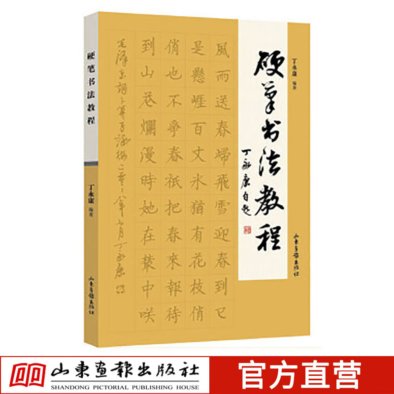 硬书法 丁永康编著 硬书法楷书行书草书隶书篆书帖 练字本硬书法钢小中大学生临摹硬书法爱好者入门初学者