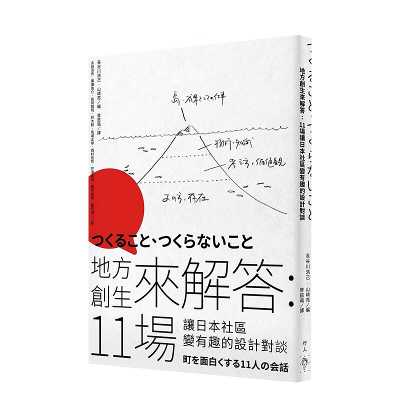 地方创生来解答：11场让日本小区变有趣的设计对谈 长谷川浩己太田浩史港台原版进口景观社区设计善本图书