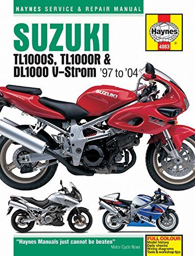 Suzuki TL1000S/R & DL1000 V-Strom (97 - 04) Haynes Repair Manual