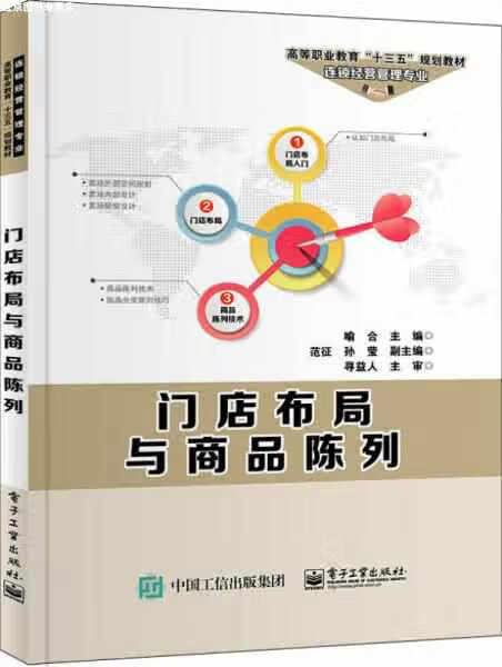 门店布局与商品陈列 喻合 电子工业出版社 9787121317583